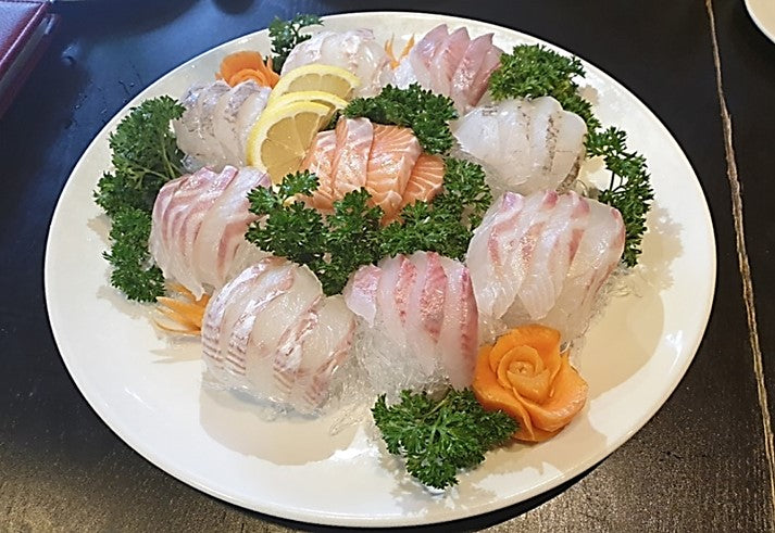 시그니쳐 회 세트 Signature Sashimi Set – Golden Ocean Seafood & BBQ
